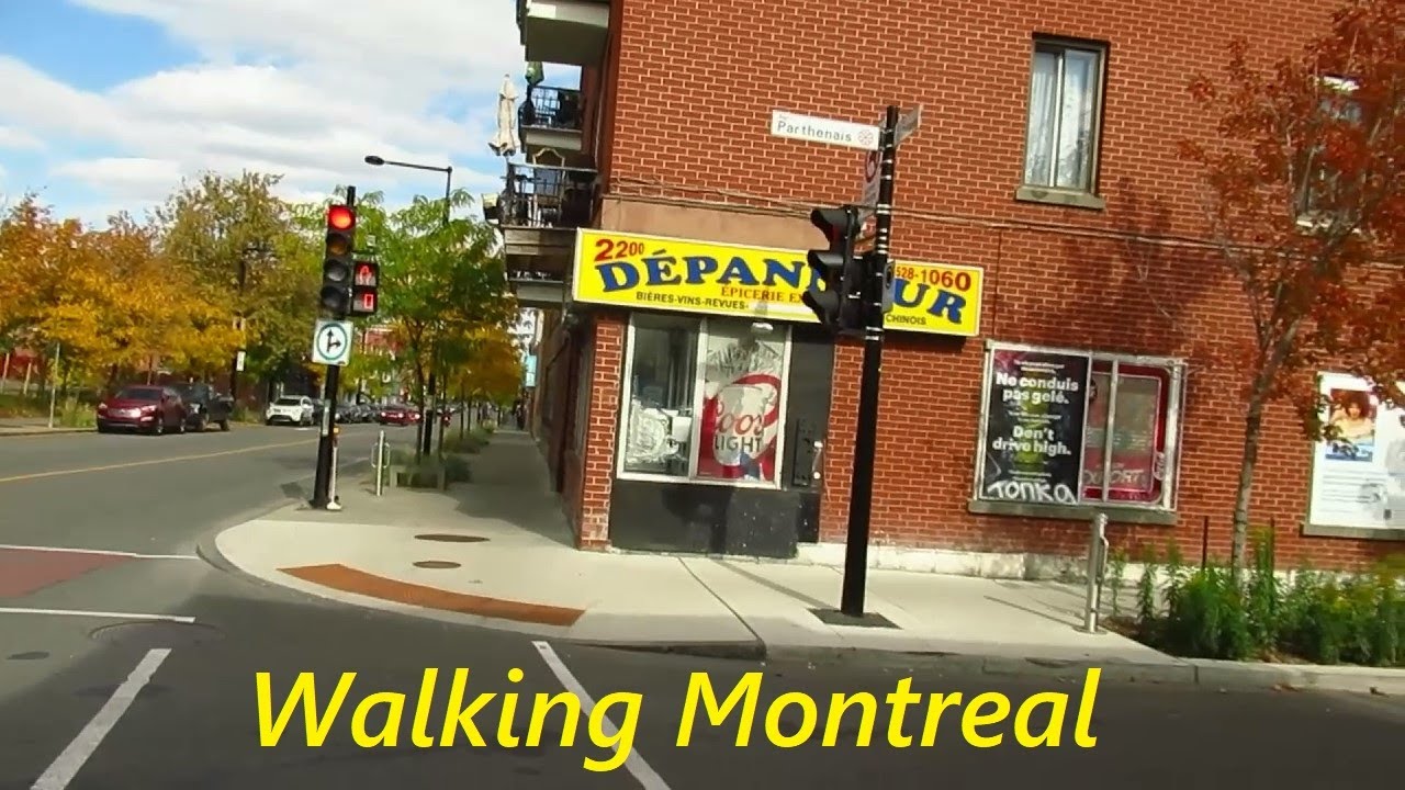10 16 22 WALING RUE PARTHENAIS IN MONTREAL'S VILLE MARIE BOROUGH - YouTube
