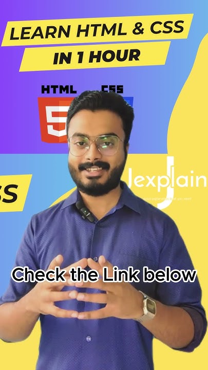 Learn HTML & CSS in 1 hour #html #css #htmlandcss #webdevelopment # ...
