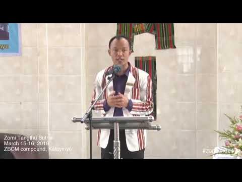 Zomi Tangthu sutna by Sia Thang Muan Khai - Zomi Sermon Video (Zomi History) - YouTube