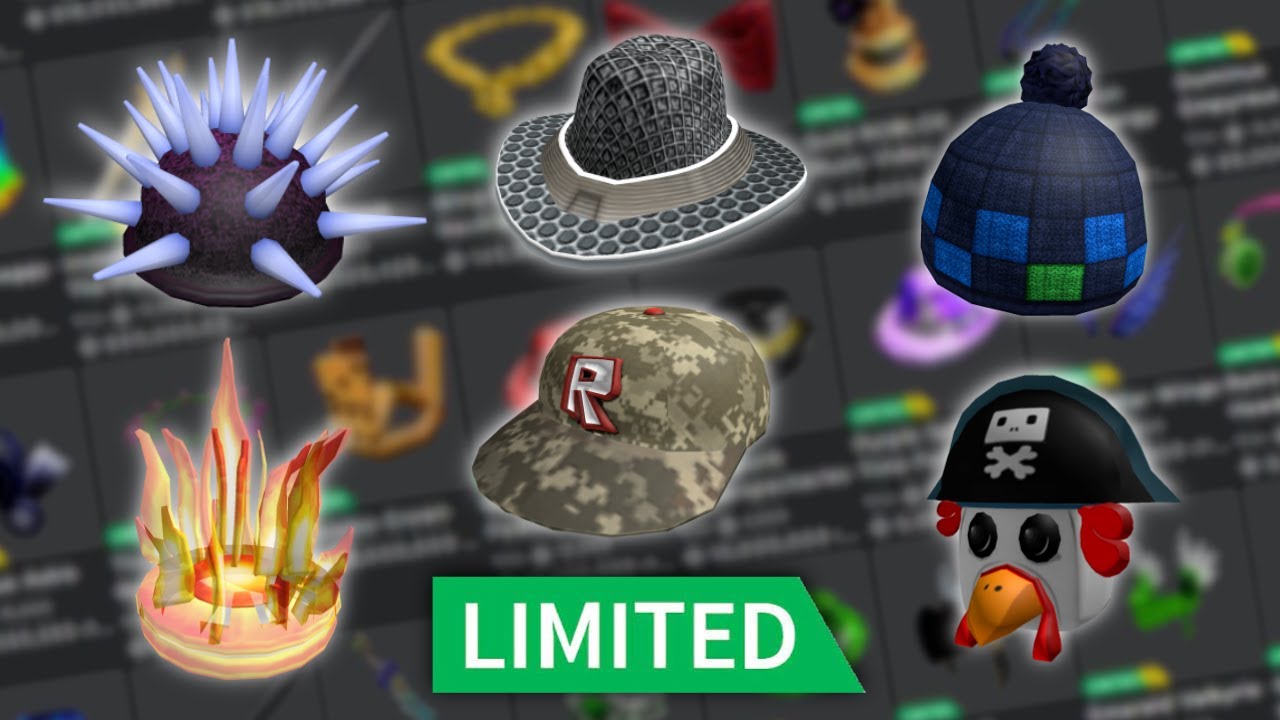 6 More New Limited Items In Roblox! - YouTube
