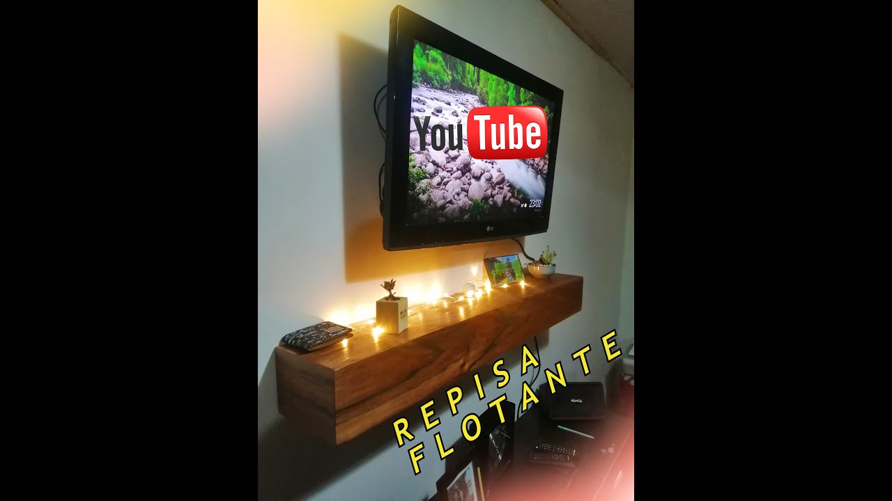 como hacer una repisa de madera /REPISA FLOTANTE DE MADERA PASO A PASO ...