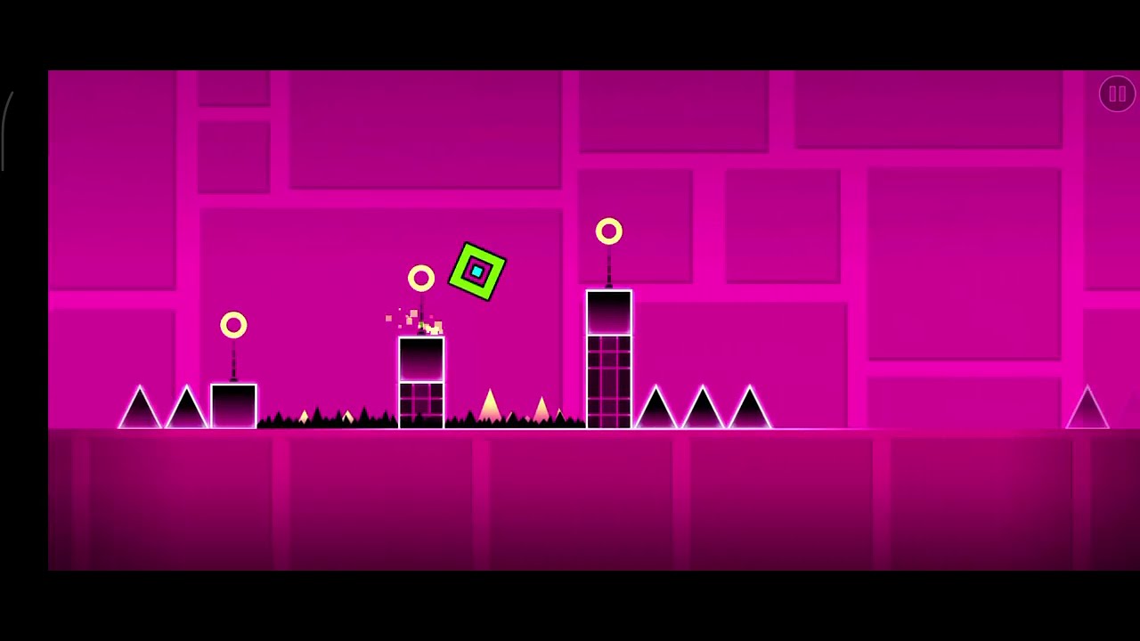 Many attempts in geometry Dash - YouTube
