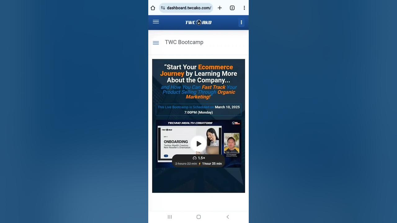 V2-NEXT STEP PARA MA ENABLE ANG TWC SELLERS DASHBOARD - YouTube