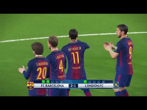 PES 2018 Penalty Shootout Barcelona vs Chelsea