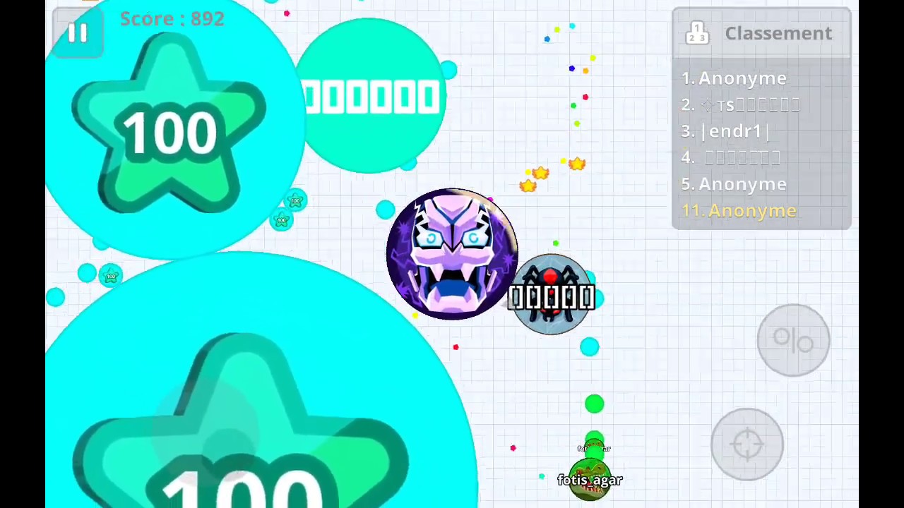 JE HACK LE JEU POUR ARRIVÉ PREMIER !😎😱.Agar.io - YouTube