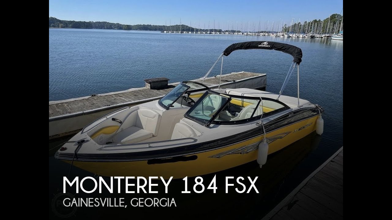 [UNAVAILABLE] Used 2013 Monterey 184 FSX in Gainesville, Georgia - YouTube