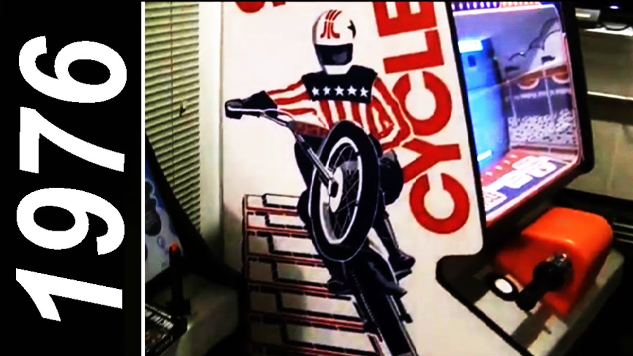 STUNT CYCLE 1976 ( ATARI ) FLIPERAMAS ARCADE - YouTube