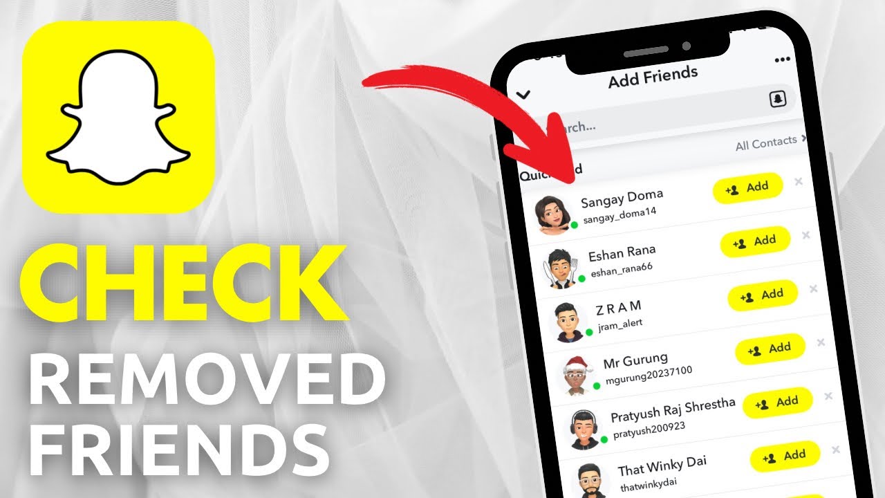 How to Check People You’ve Unfriended on Snapchat - YouTube