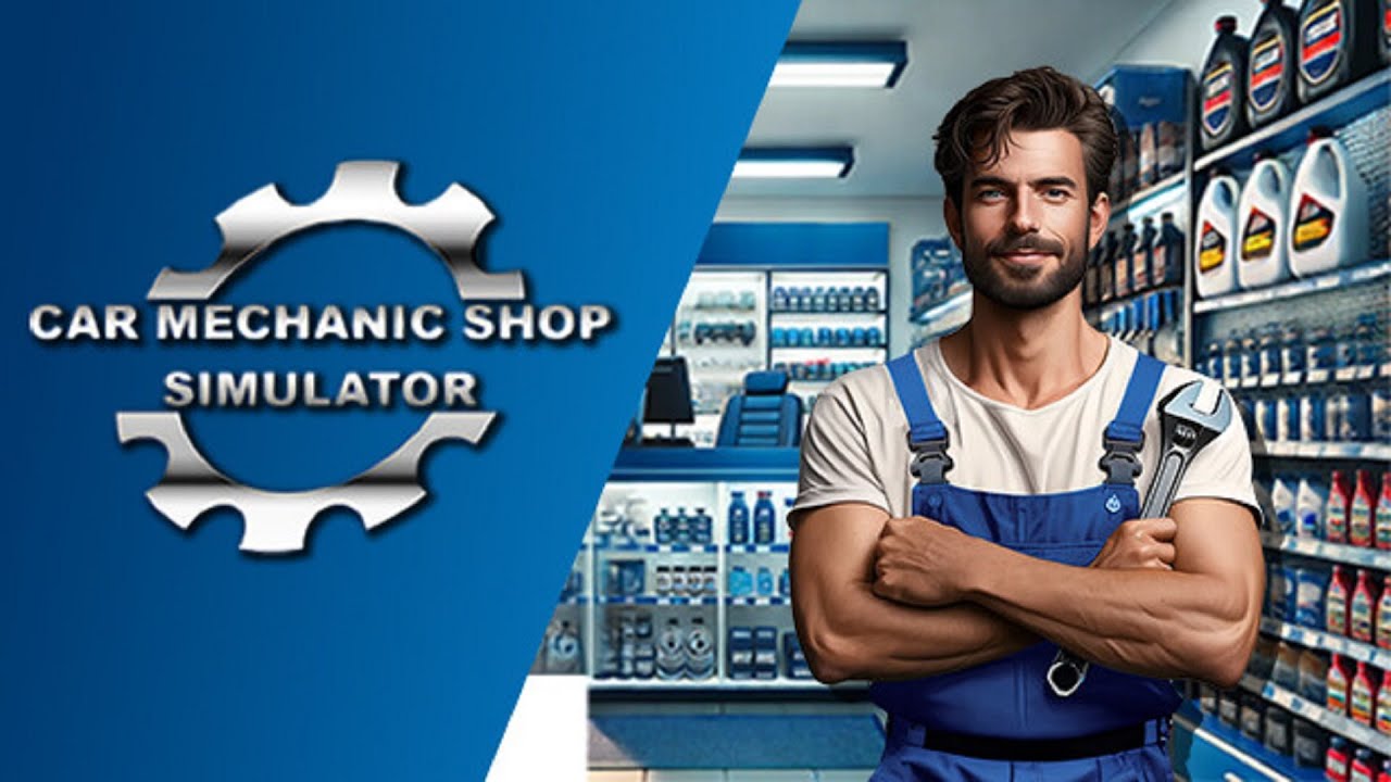 Car Mechanic Shop Simulator 2025 ОБЗОР И ЗНАКОМСТВО С ИГРОЙ - YouTube