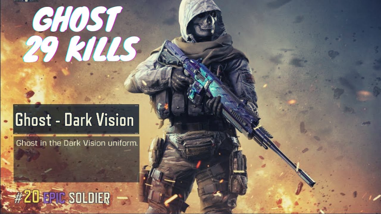 Ghost night vision Call of duty mobile battle royale - YouTube