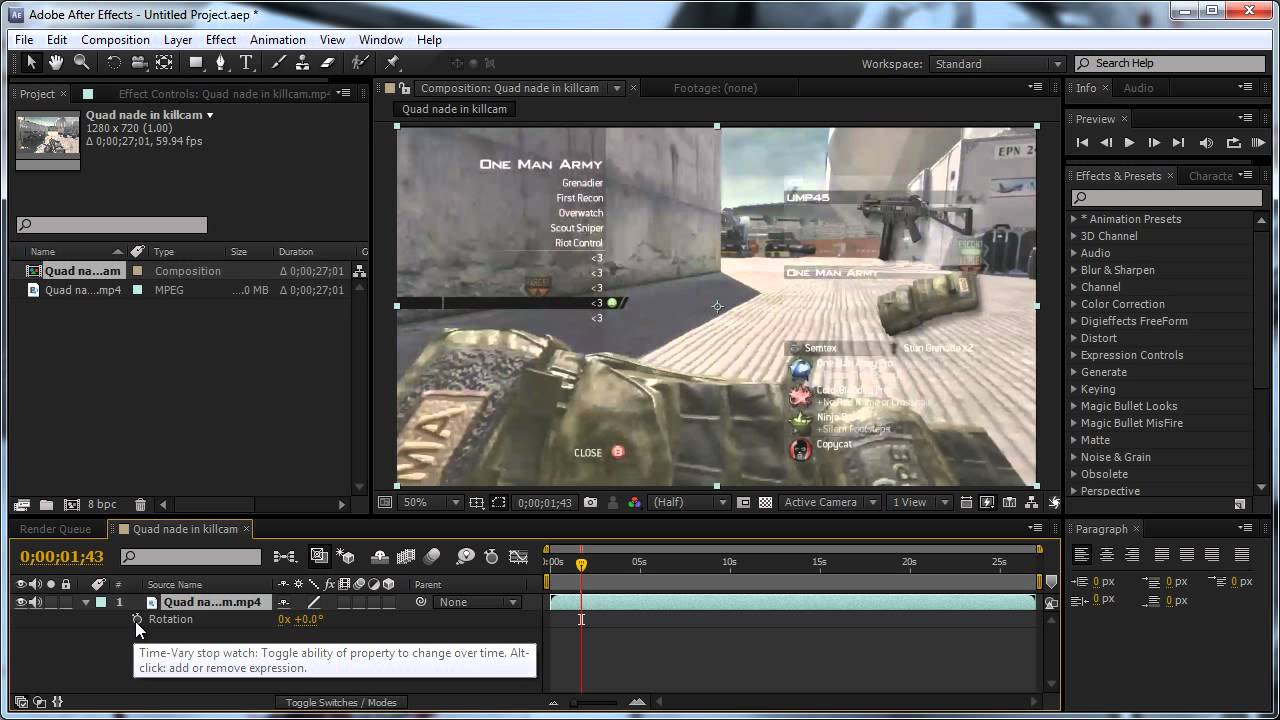 Screen Wiggle // AE Tutorial // by LucassTuts - YouTube