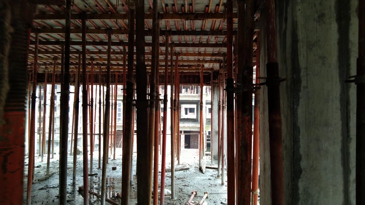 Steel shutter for slab and beam - YouTube