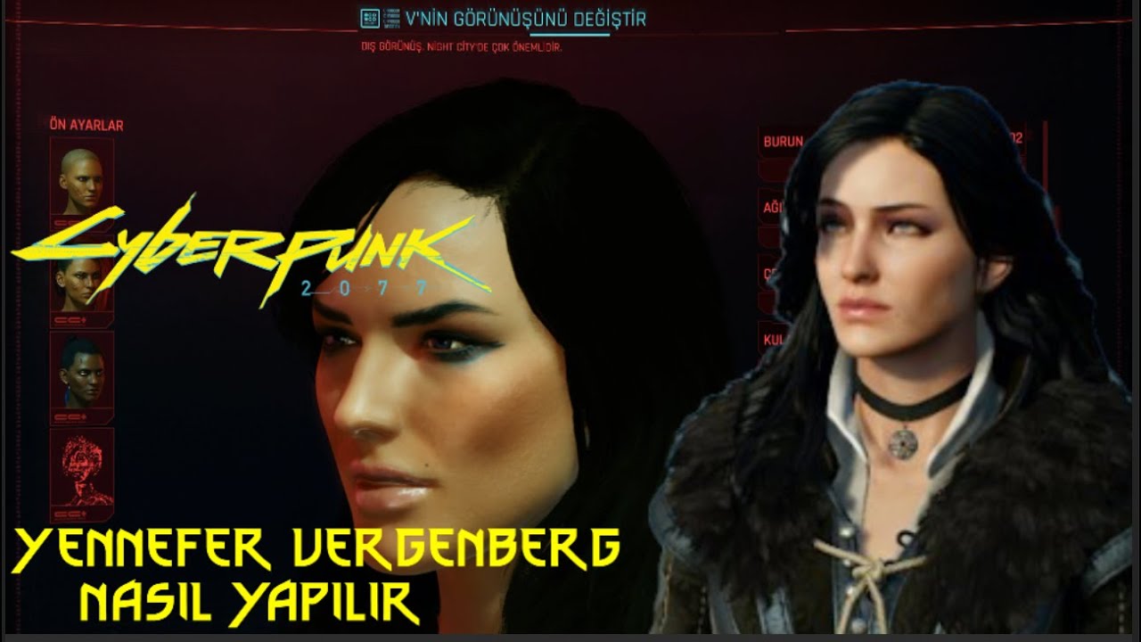 Cyberpunk 2077'de Yennefer Vengerberg - Nasıl Yapılır ? (+18) - YouTube