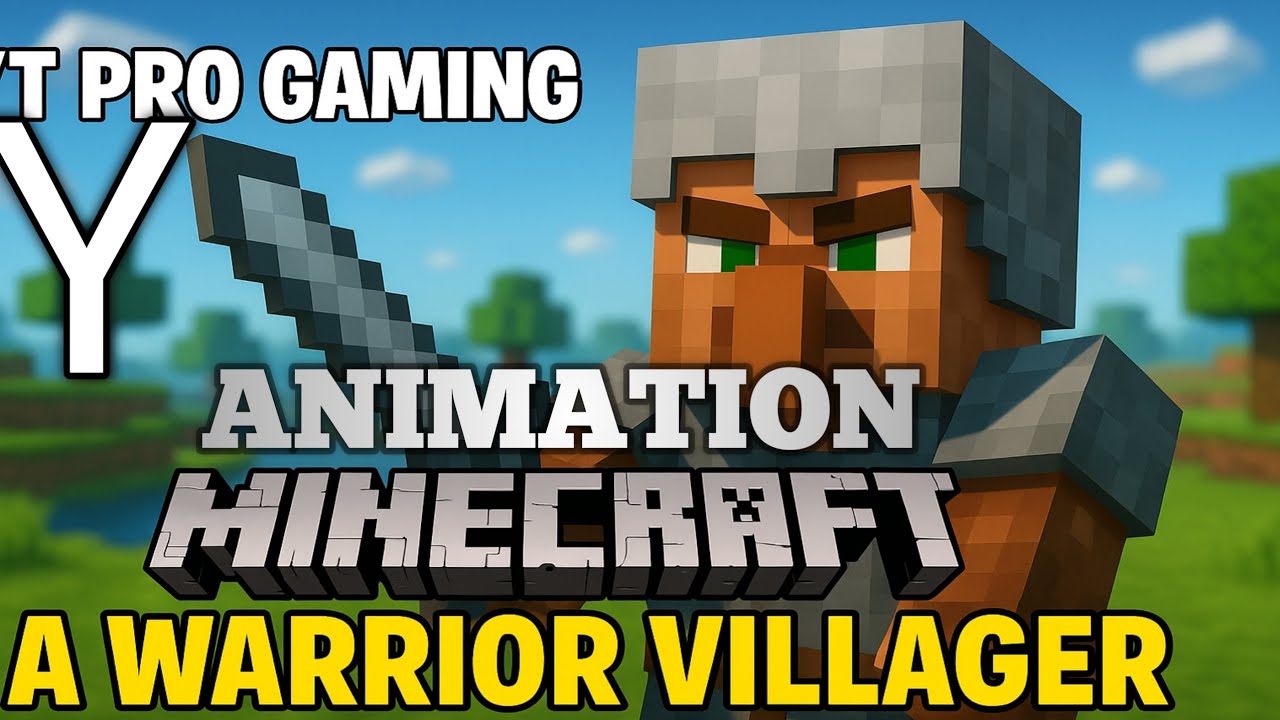 A Warrior villager. Minecraft movie story. - YouTube
