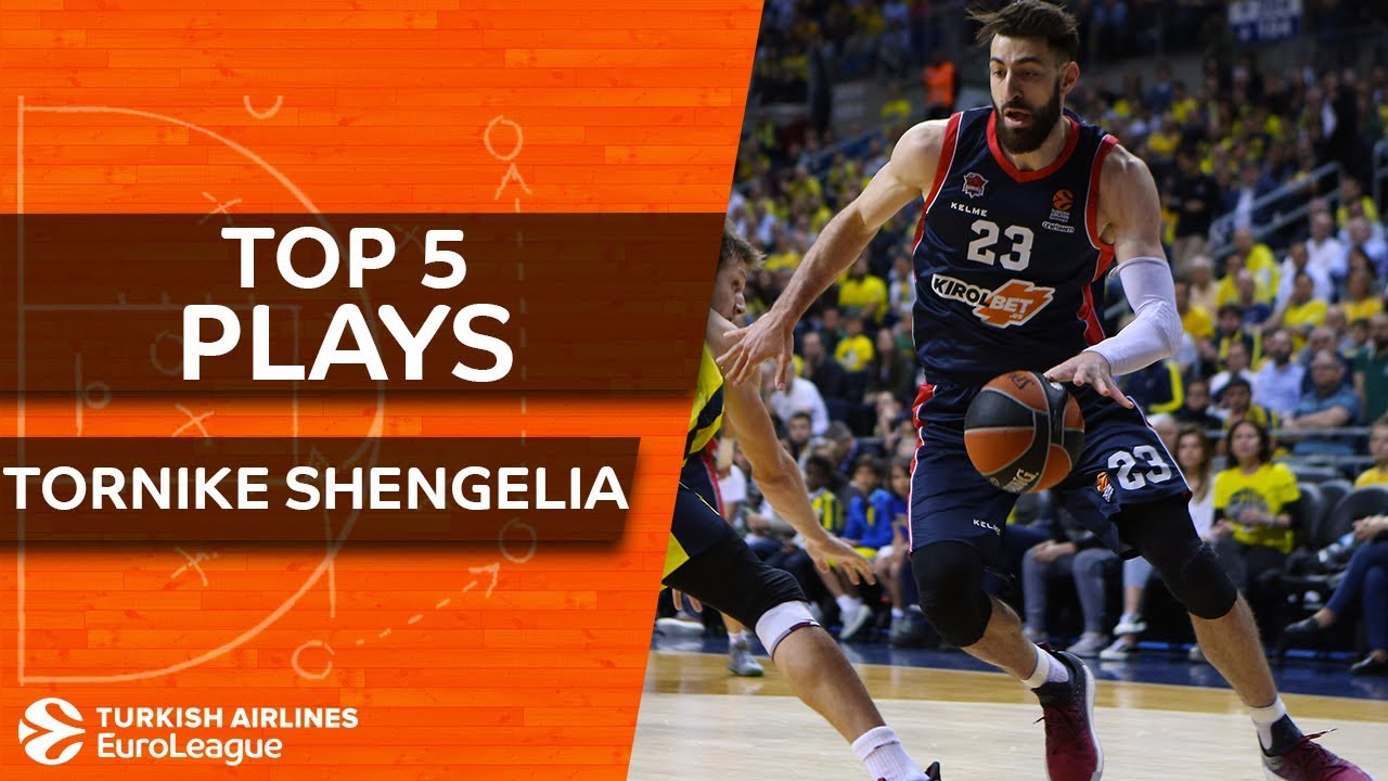 Top 5 plays, Tornike Shengelia, All-EuroLeague First Team - YouTube