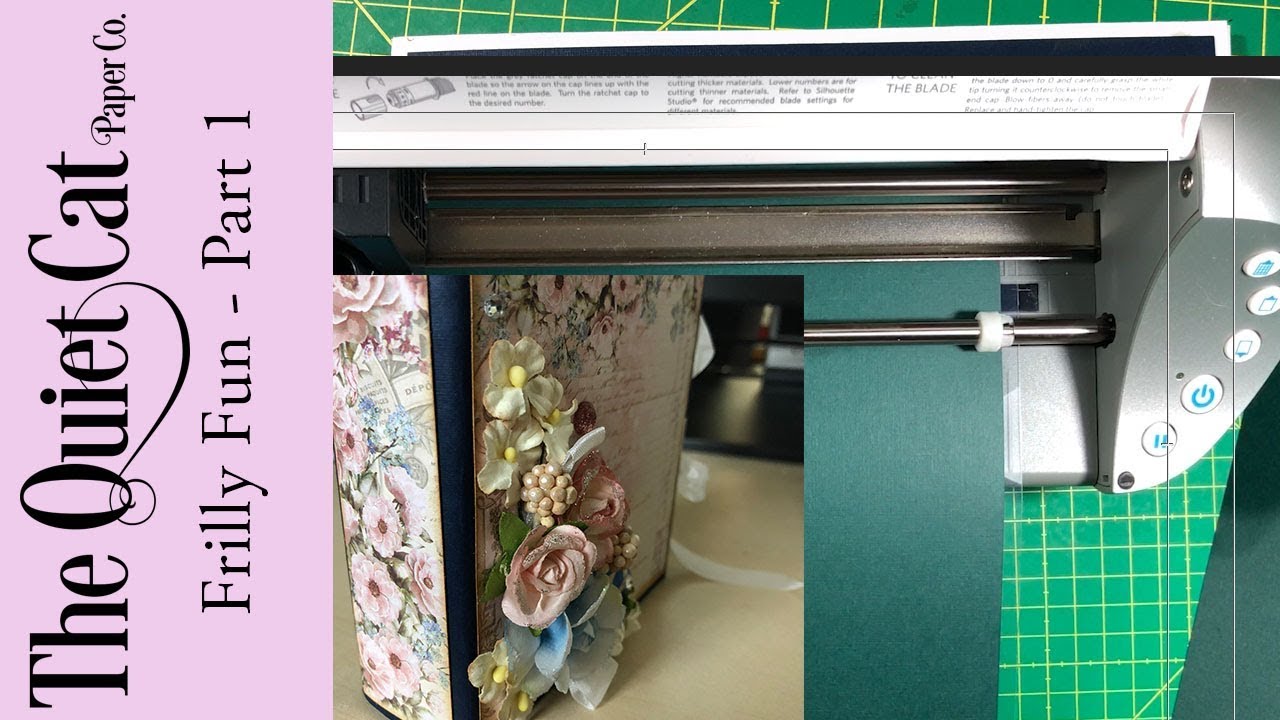 Frilly Fun Silhouette Cut Mini Album - Part1 - YouTube