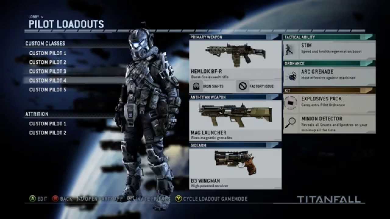 Best Titanfall pilot class for low levels - YouTube
