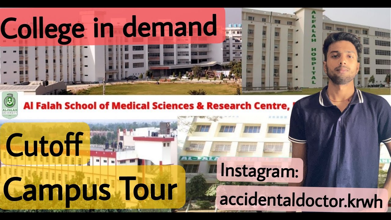 Al-Falah School of Medical Sciences and Research Centre || cutoff ...