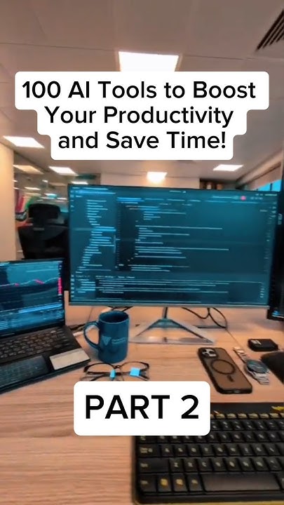 100 AI Tools to Boost Your Productivity and Save Time - PART 2 #aitools ...