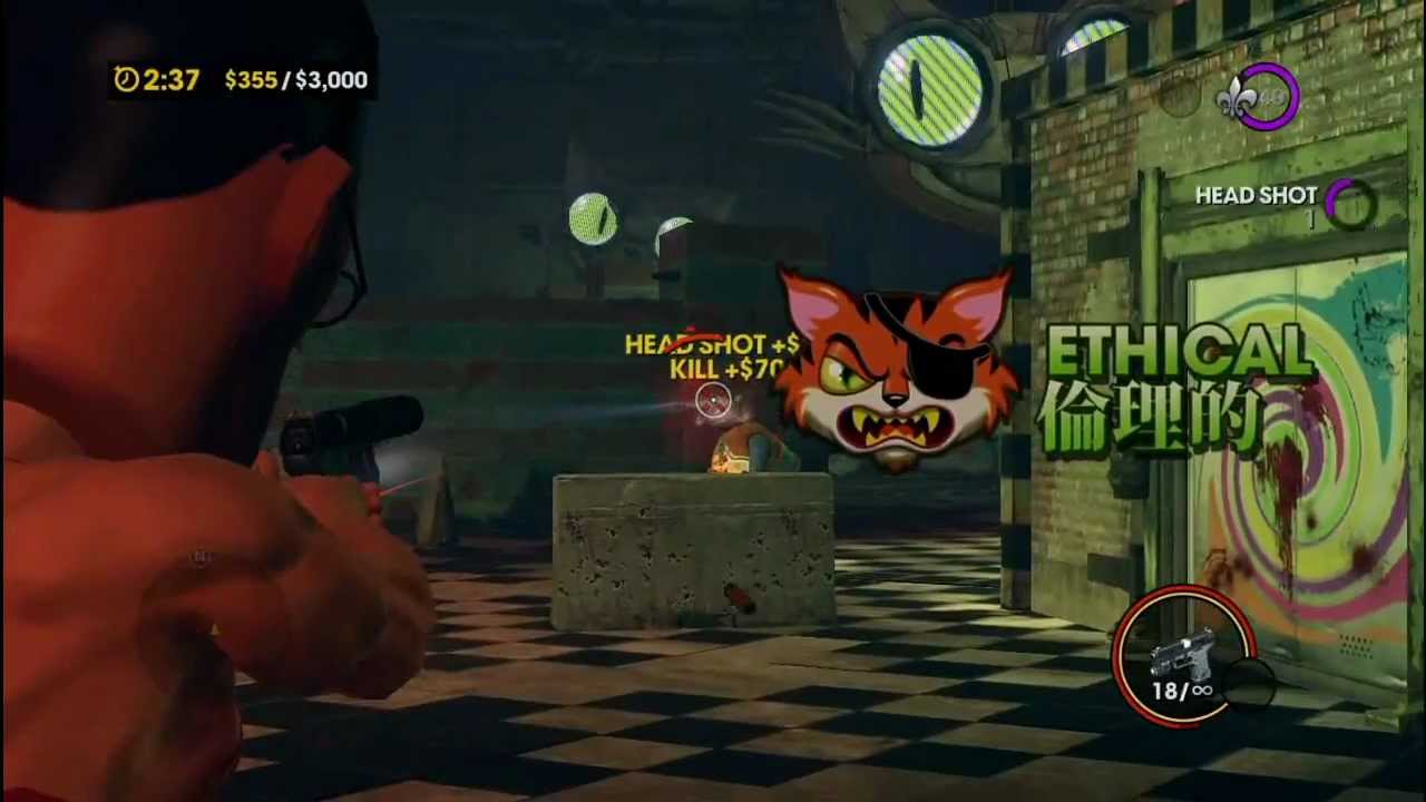 Saint's Row The Third: Professor Genki's Super Ethical Reality Climax ...