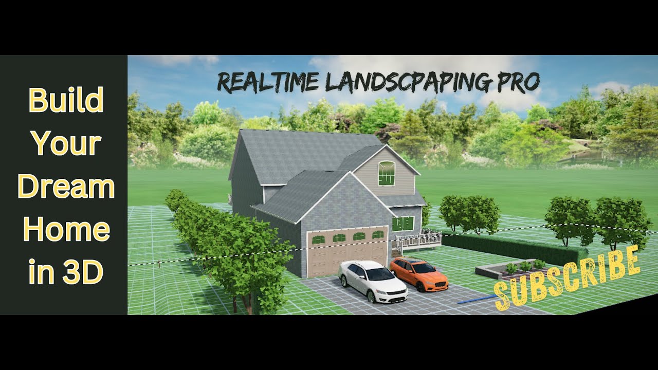 Realtime Landscaping Pro Tutorial: Build Your First Home in 3D - YouTube