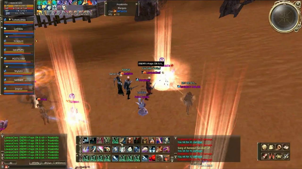 Lineage 2 PVP Adventurer LowcaCieni noobwars minimovie [HD] - YouTube