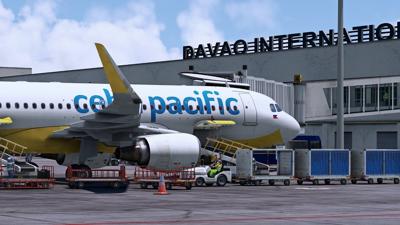 Davao (RPMD) Arrival + FENIX BFU! | FENIX A320 CFM SL | MSFS 2024 2020 ...