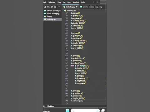 Coding on Tiranga Jhanda - YouTube
