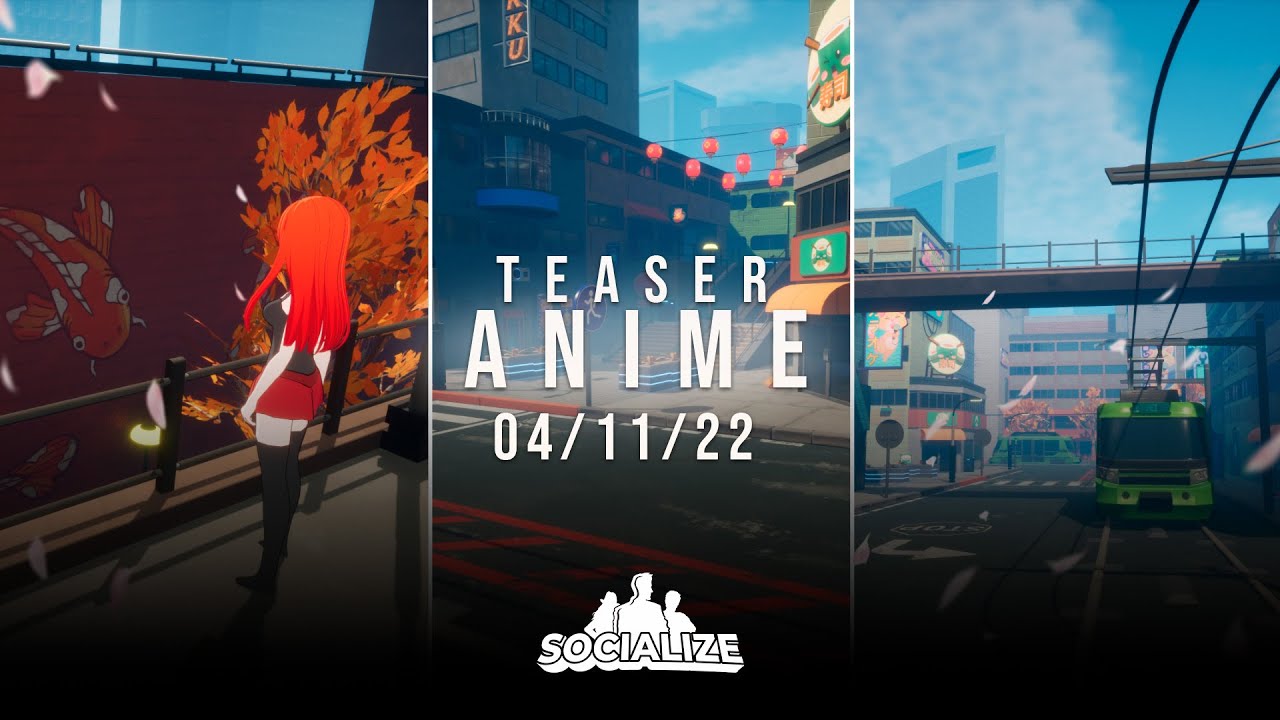 Socialize: Anime - TEASER DE NOTRE PROCHAIN JEU RP - YouTube