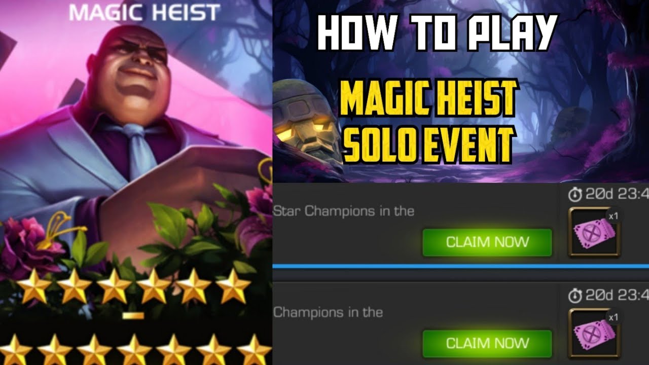 How to Play Magic Heist / Paragon Magic Heist Solo Event - YouTube