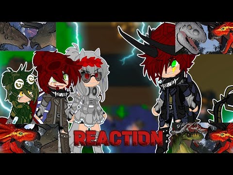 Jp/Jw Dinosaurs React to: | Ultimasaurus V.s triceratops, ankylosaurus, t-rex, spino & indominus |