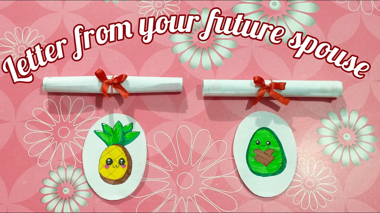 Letter from your future spouse| future spouse pick a pile reading # ...