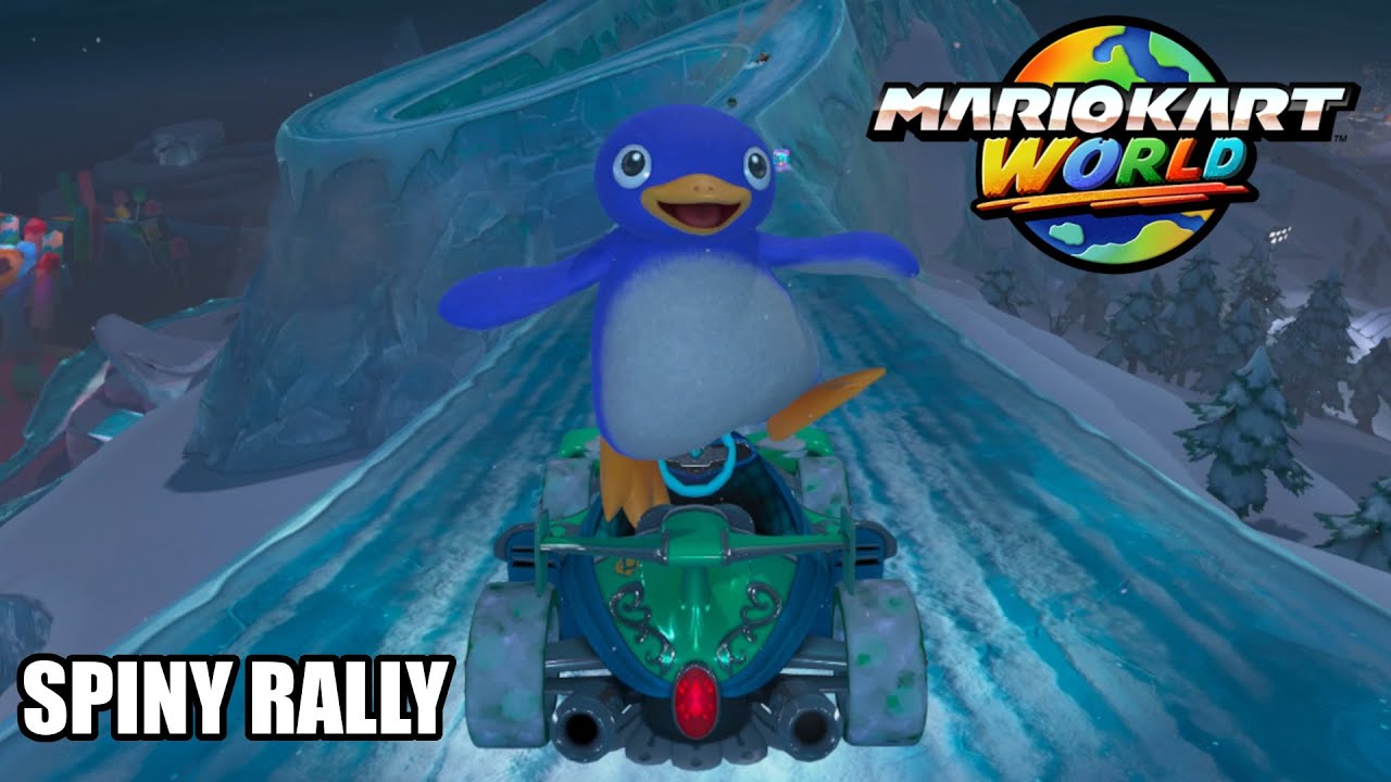Mario Kart World - Knockout Tour Spiny Rally as Penguin [Nintendo ...