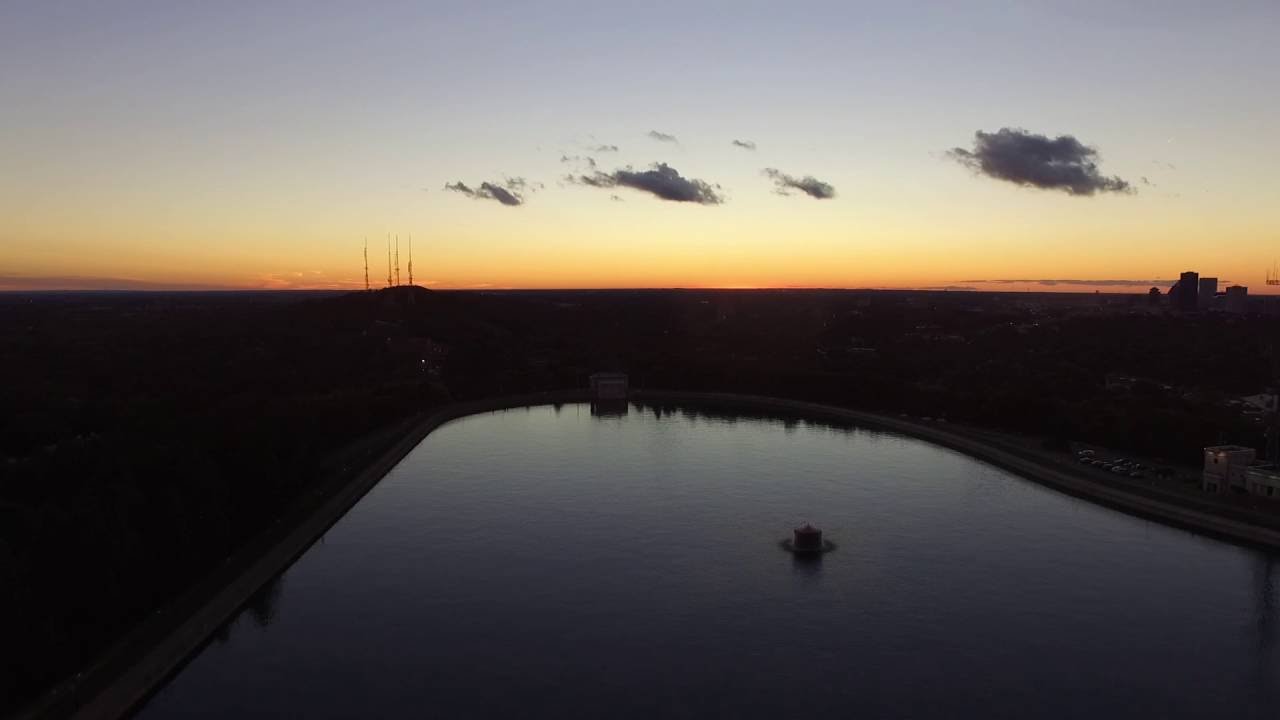 Cobbs Hill Sunset, Rochester NY - YouTube