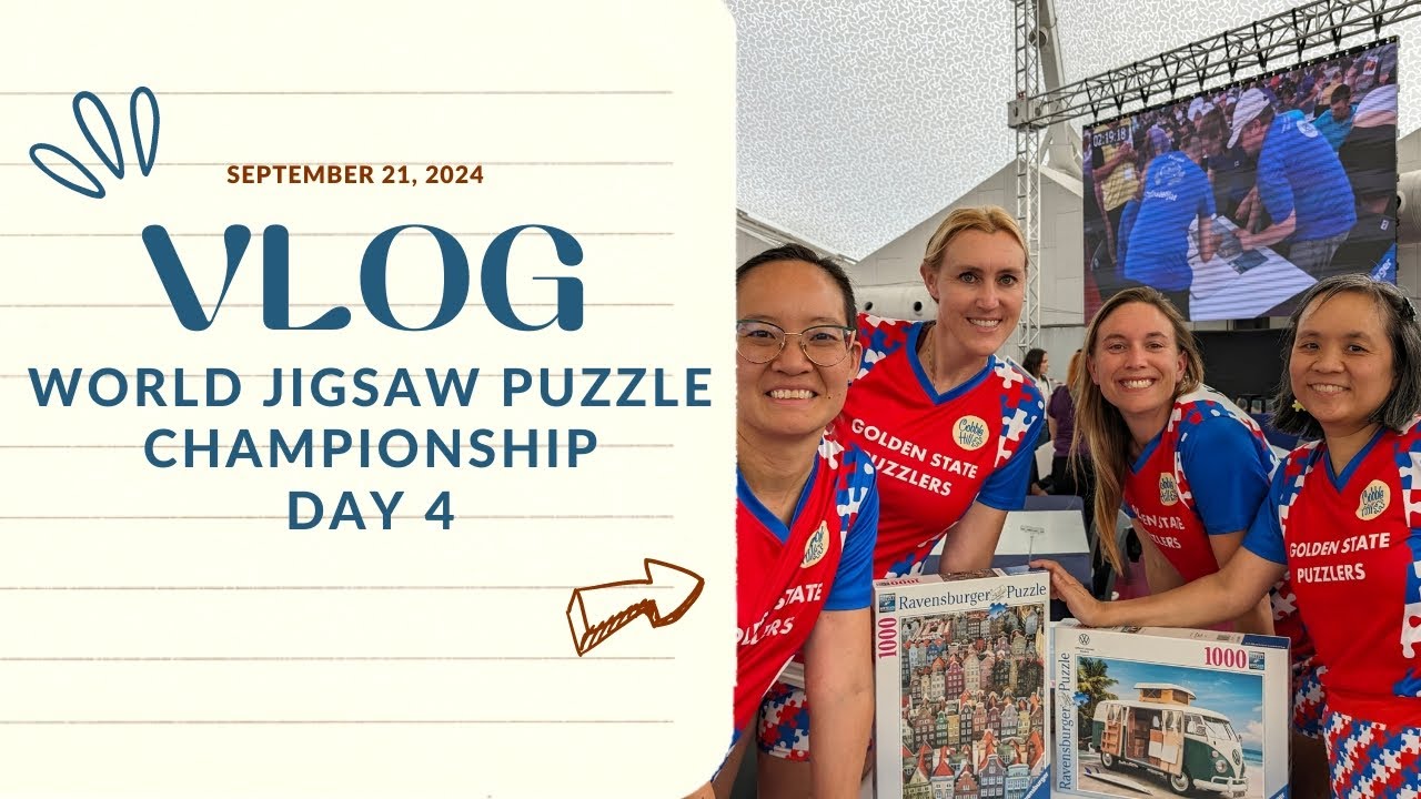 Saturday at World Jigsaw Puzzle Championship 2024 - YouTube