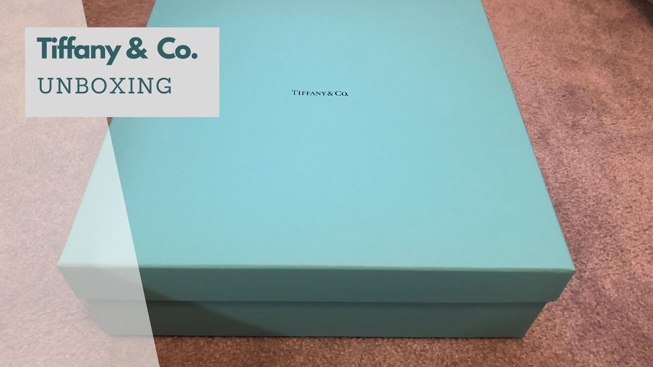What just came in a big Tiffany & Co box? - YouTube