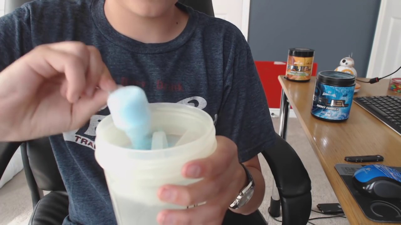 Gamma Labs- Blue Ice Gfuel review/taste test! - YouTube