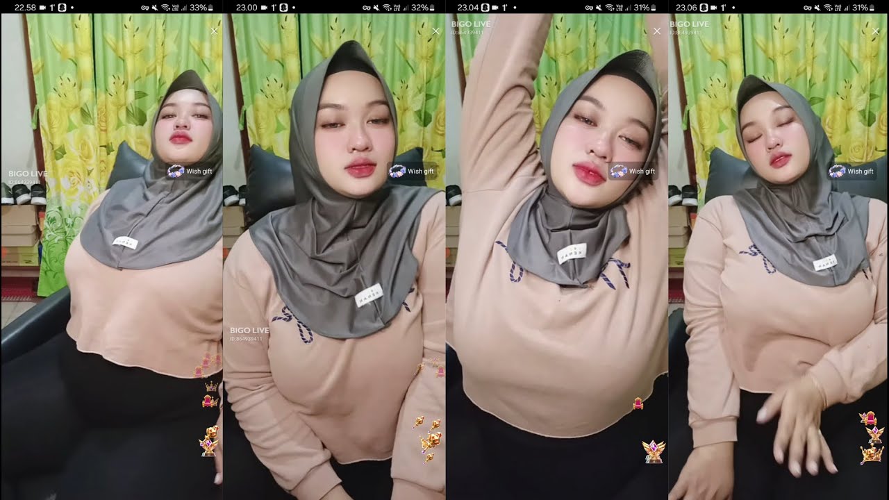 bigo live Moona hijab gemoy haluin penonton #bigo #hijab #jilbab #bigolive #hijabstyle - YouTube