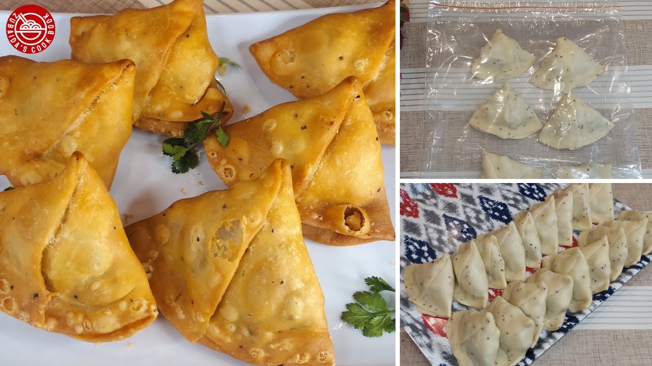 Crispy Potato Samosa by Zubaida Cookbook. Ramzan Special Recipe. Frozen ...