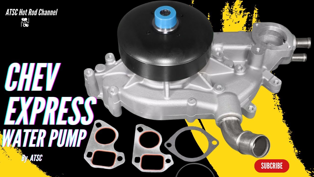 2014-2019 Chevrolet Express 4.8 how to install water a pump. #waterpump ...