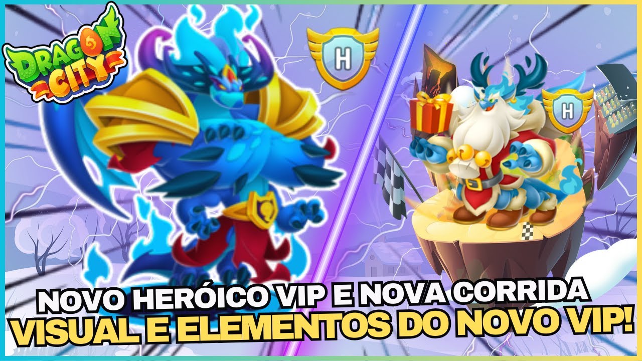 FINALMENTE VISUAL E ELEMENTOS DO NOVO HERÓICO VIP! ARENA MESTRE TÁ TOP ...