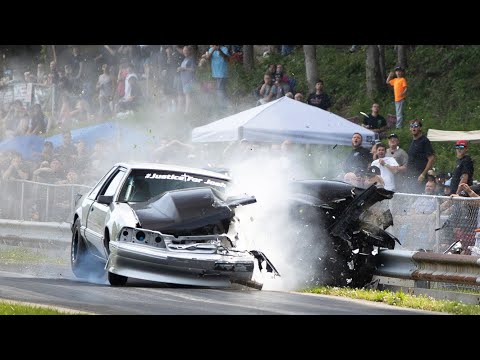 War in the Woods - WRECKS, Close Calls & a SKETCHY TRACK!