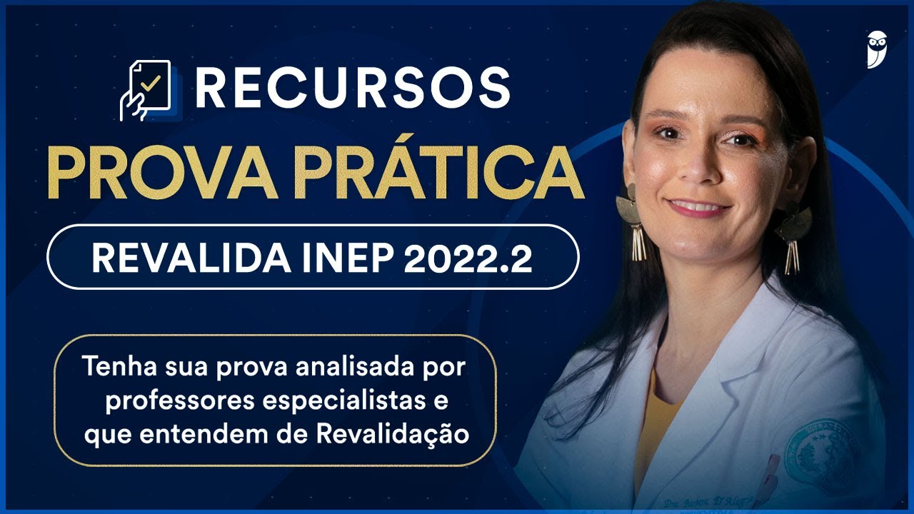 Recursos Prova Prática Revalida INEP 2022.2 - YouTube