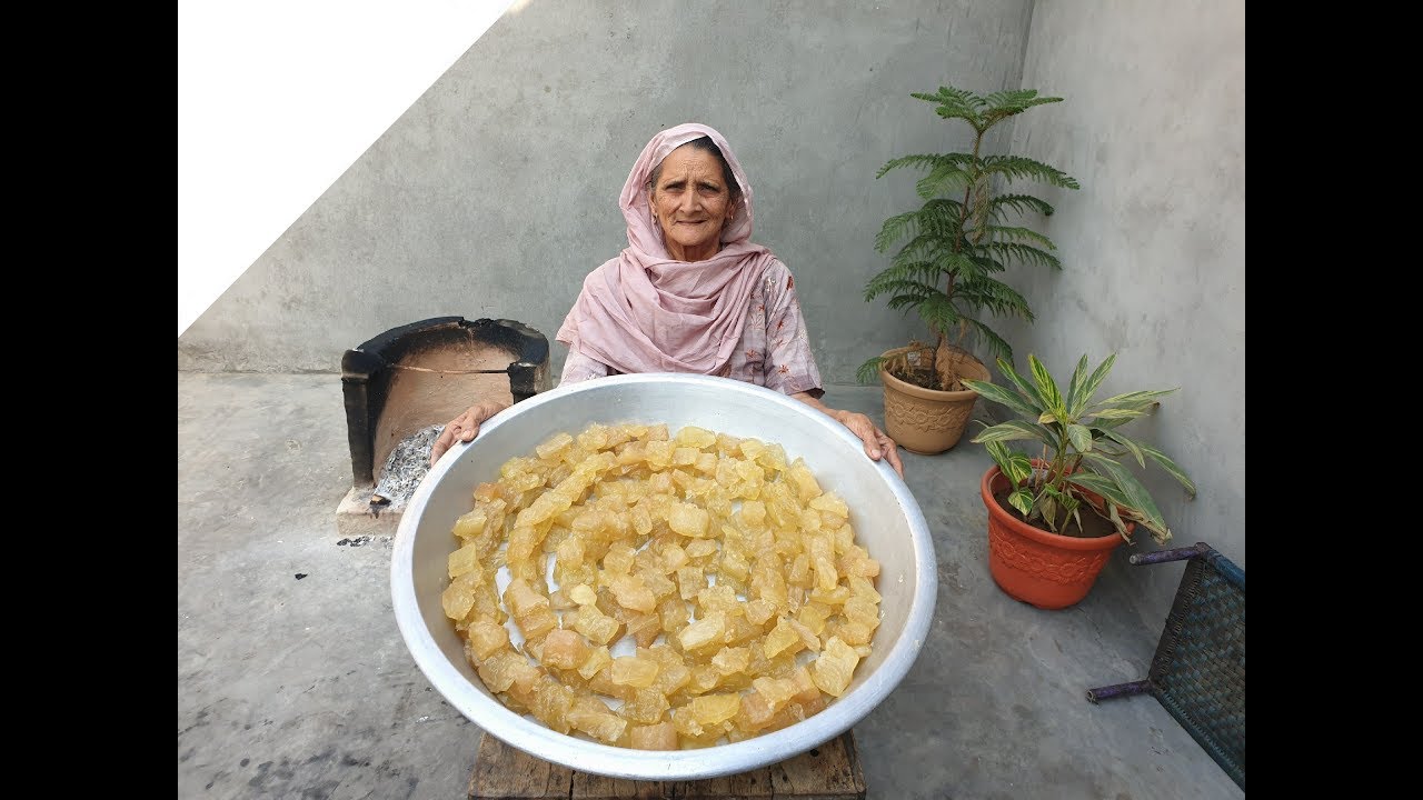 Petha Sweet Recipe Prepared By Grandma | पेठा बनाने की विधि | | Agra Ka ...