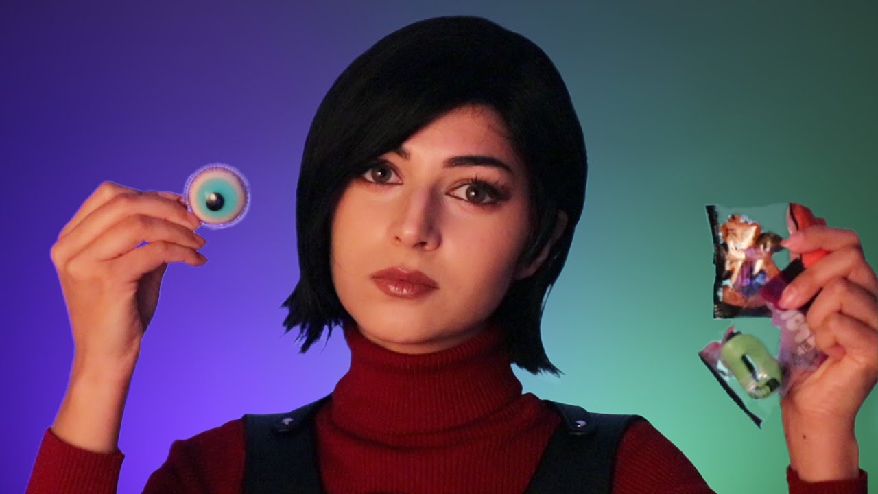 ASMR | 🎃 Sharing Candy with Ada Wong at a HALLOWEEN PARTY (Personal ...