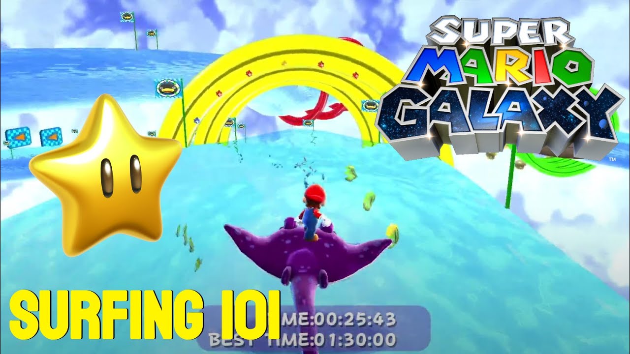 Surfing 101 - Super Mario Galaxy Guide [8] - YouTube