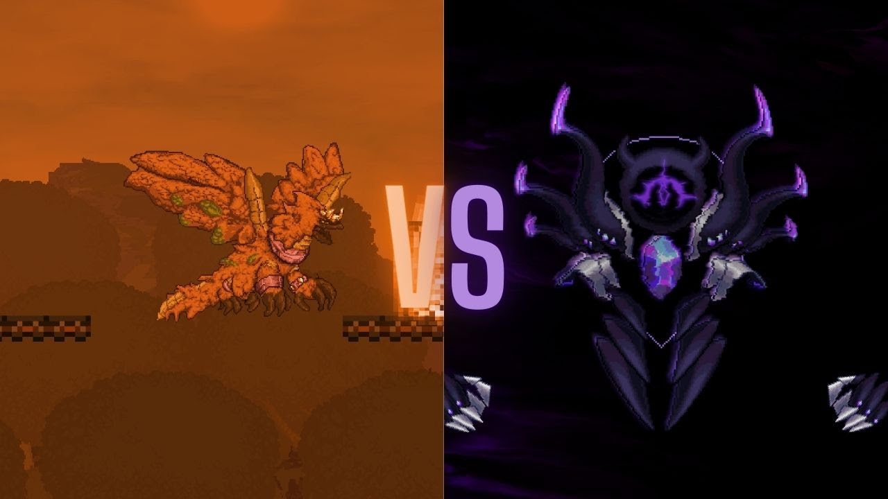 baby yharon vs noxus -terraria - YouTube