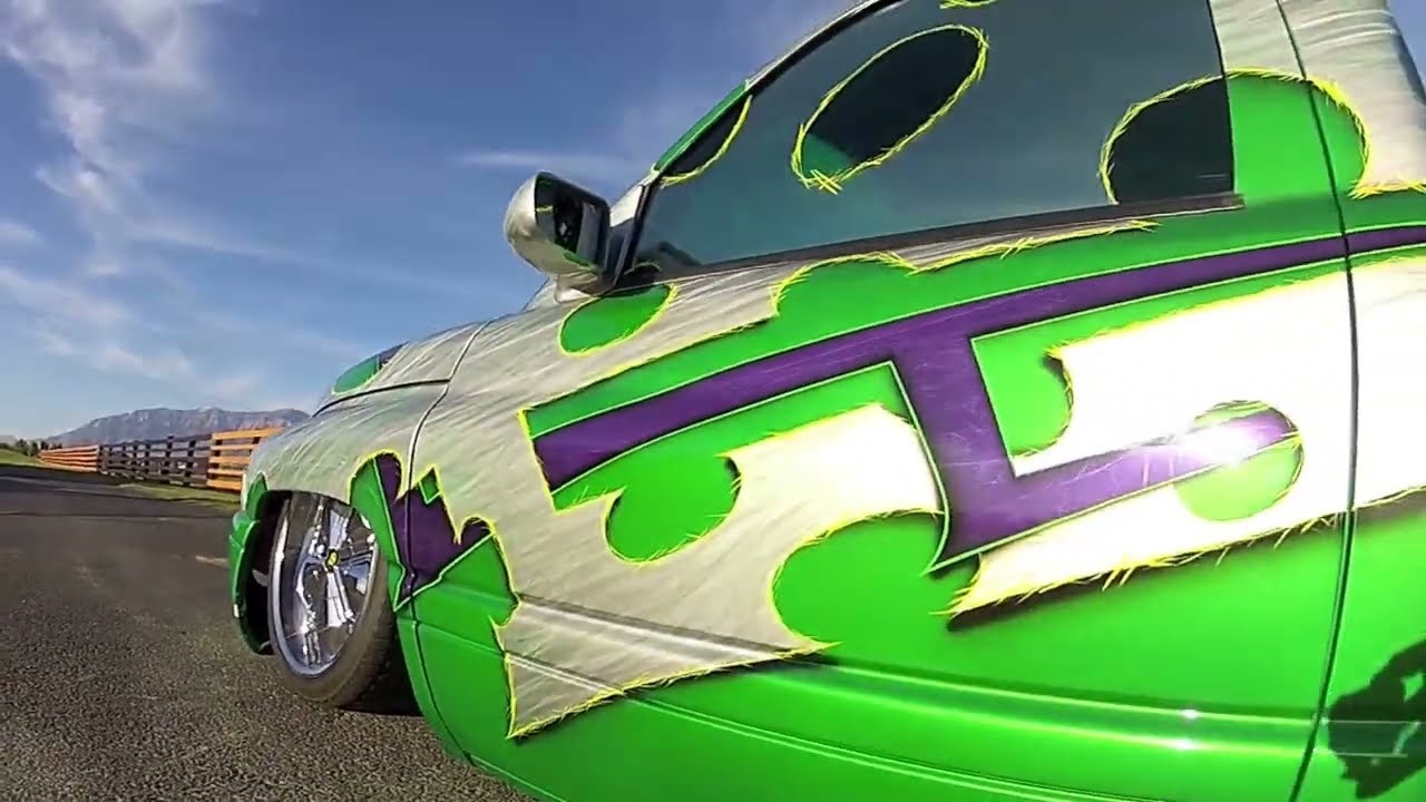 1LOWRAM Bagged and Body Dropped Dodge Ram on 22s - YouTube