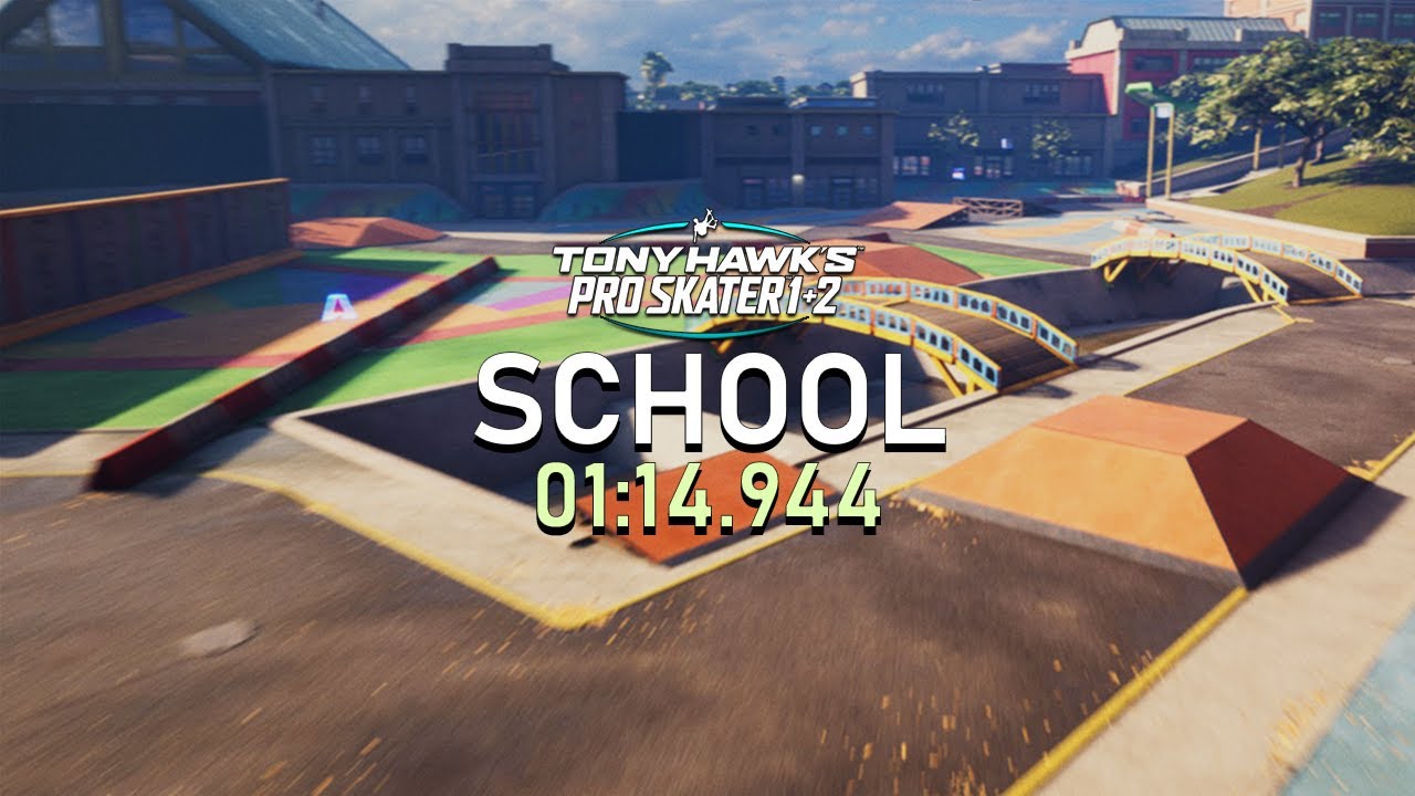 THPS 1+2 School Speedrun 01:14.944 - YouTube