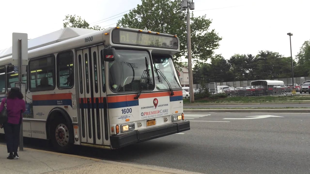 NICE Bus : Orion V CNGs #1664 & #1600 on the N8 & N1 at Green Acres ...